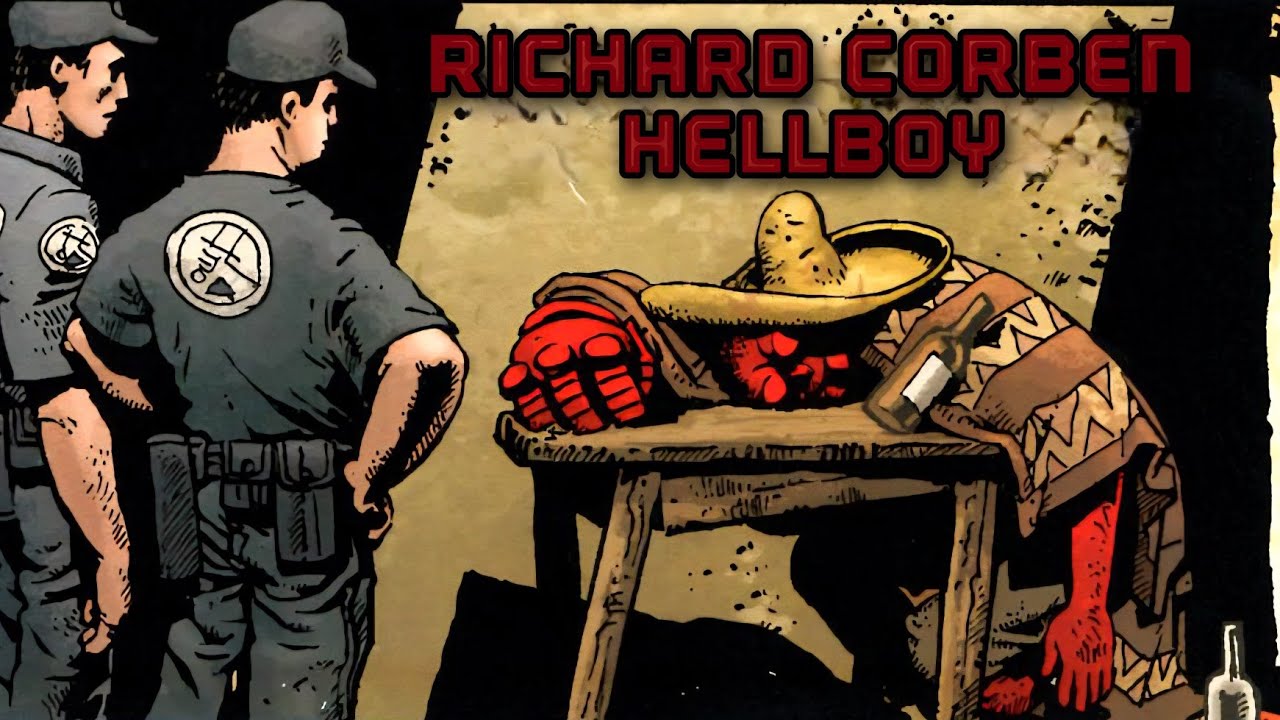 HELLBOY ARTIST COLLECTION -- RICHARD CORBEN - YouTube