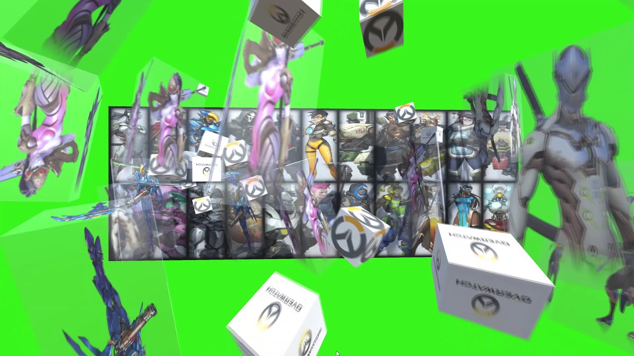 Green Screen Effects Overwatch Animated Royalty Free - YouTube