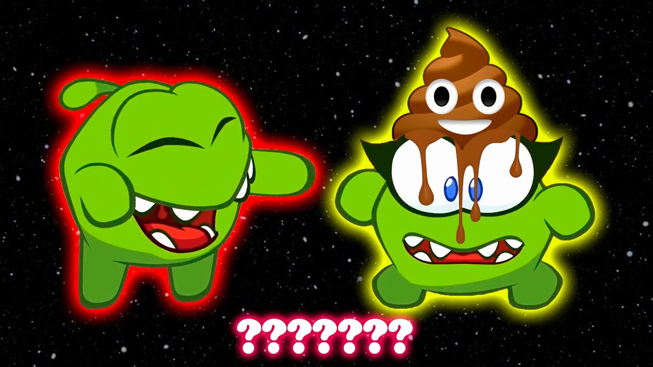 Om Nom Laughs At Nelly Nom Sound Variations in 40 Seconds - YouTube