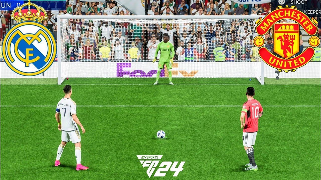 FIFA 24 | REAL MADRID VS MANCHESTER UNITED | UCL FINAL | RONALDO VS ...