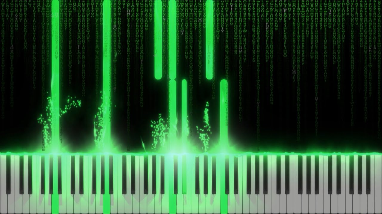 MATRIX THEME PIANO - YouTube