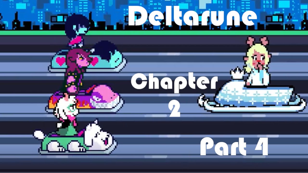 Epic Roller Coaster Battle! - Deltarune Chapter 2 Part 4 - YouTube