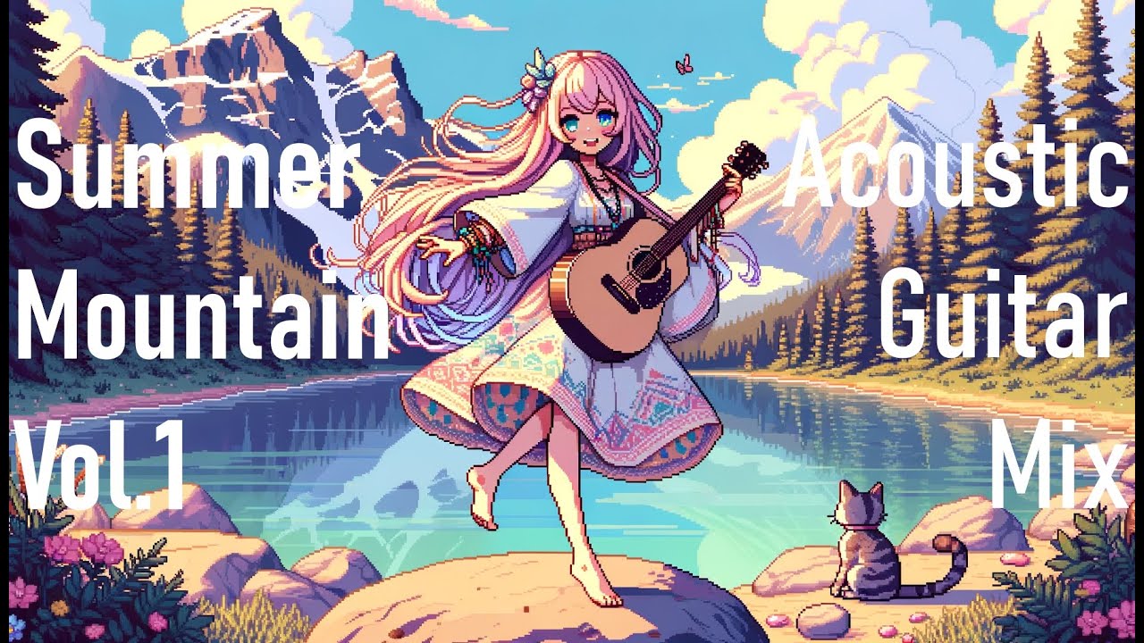 [Summer Mountain] [vol.1] [30 mins] Chill & relaxed acoustic guitar ...