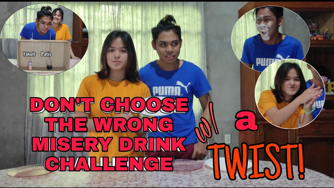 DON'T CHOOSE THE WRONG MISERY DRINK CHALLENGE W/ A TWIST! (LT to ...