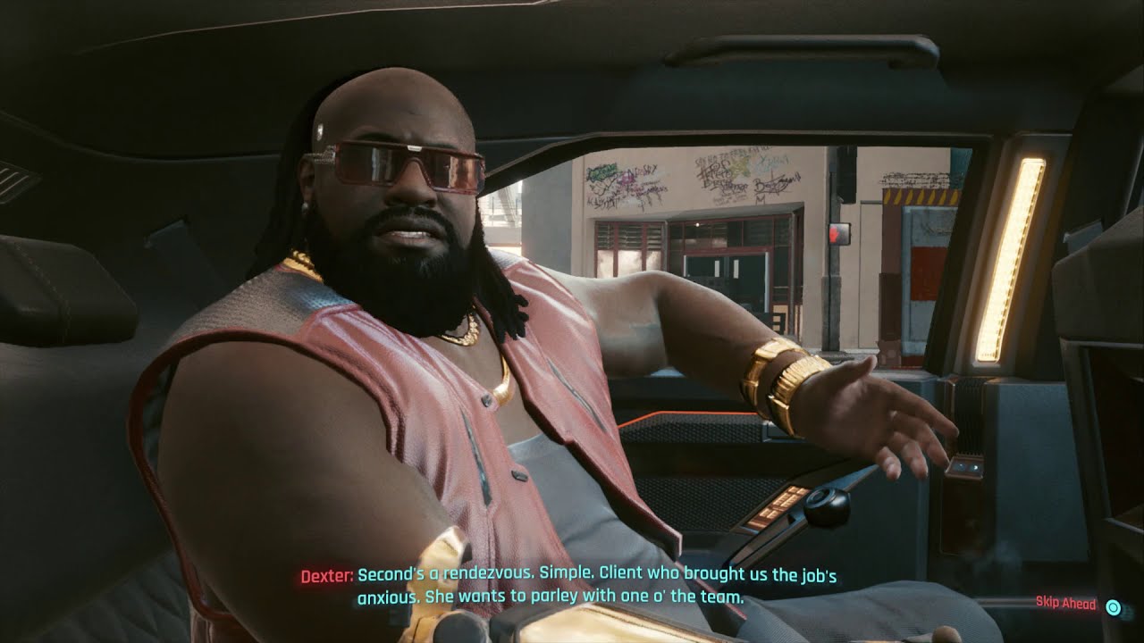 Cyberpunk 2077 - The Ride: Meet With Dexter Deshawn: Corpo Dialogue ...