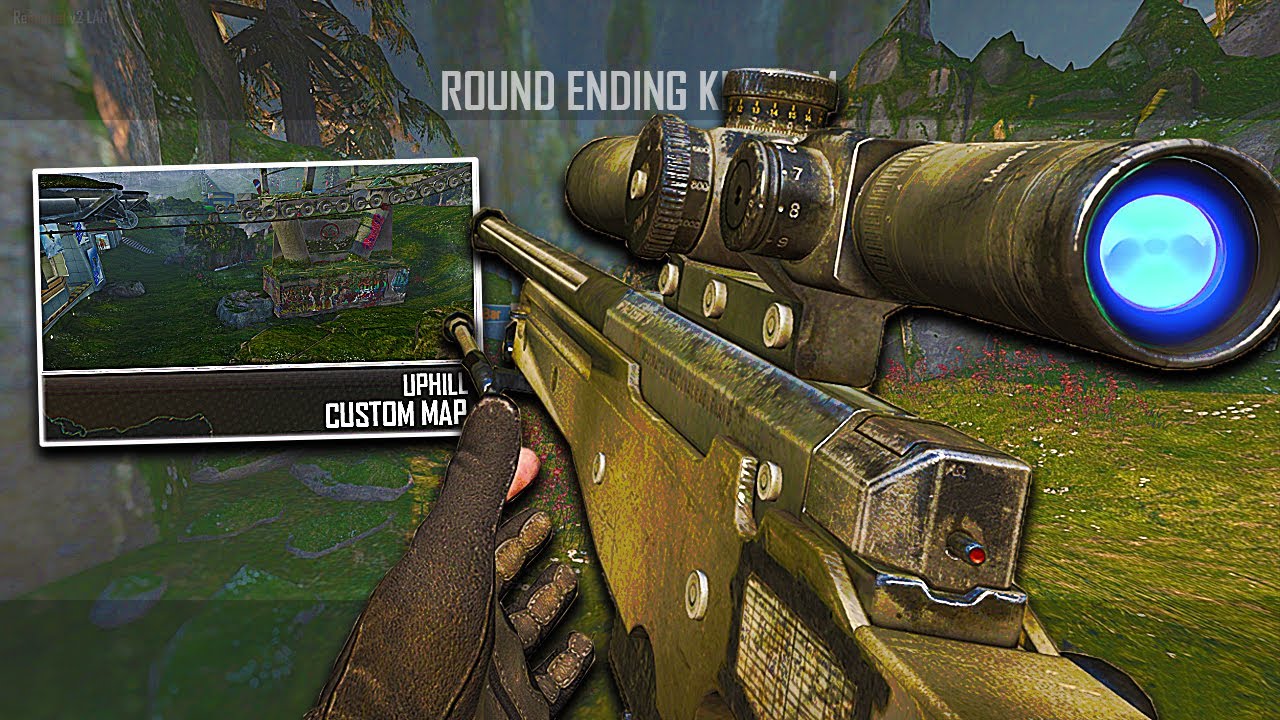 Trickshotting on BO2 CUSTOM MAPS in 2024.. - YouTube