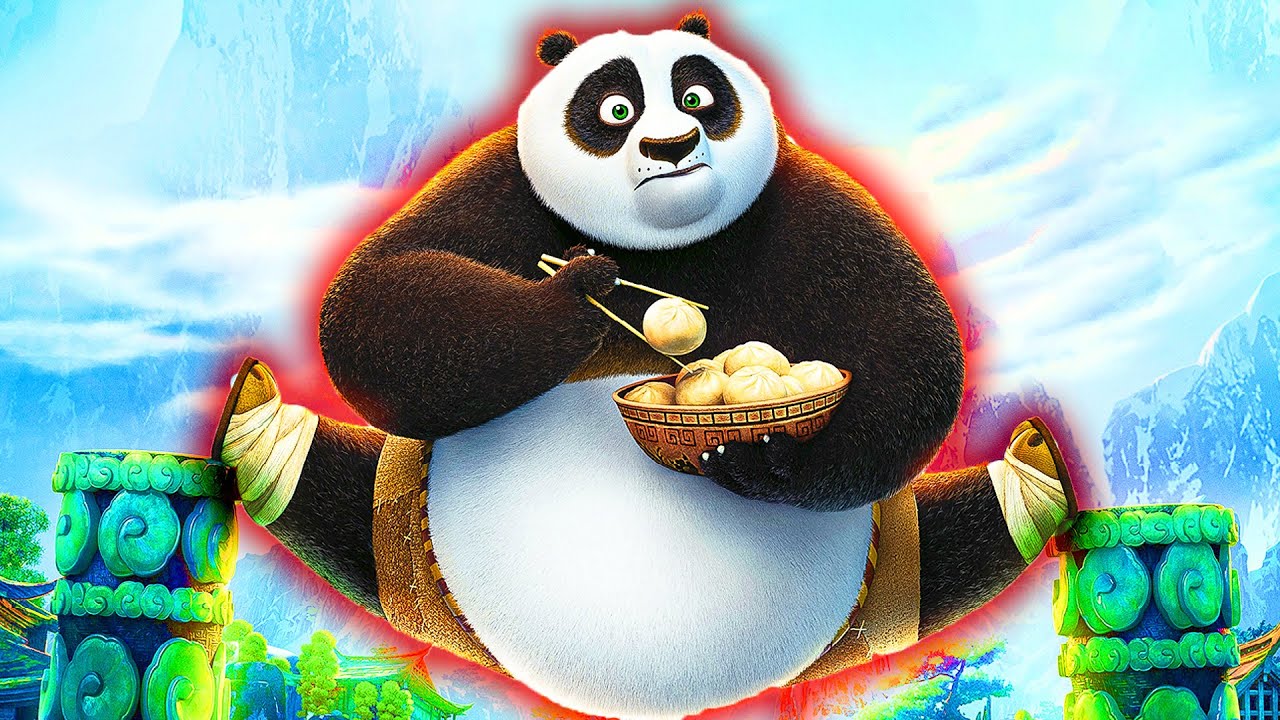 Po, A Panda Becomes The Legendary Kung Fu Master "Dragon Warrior" And ...