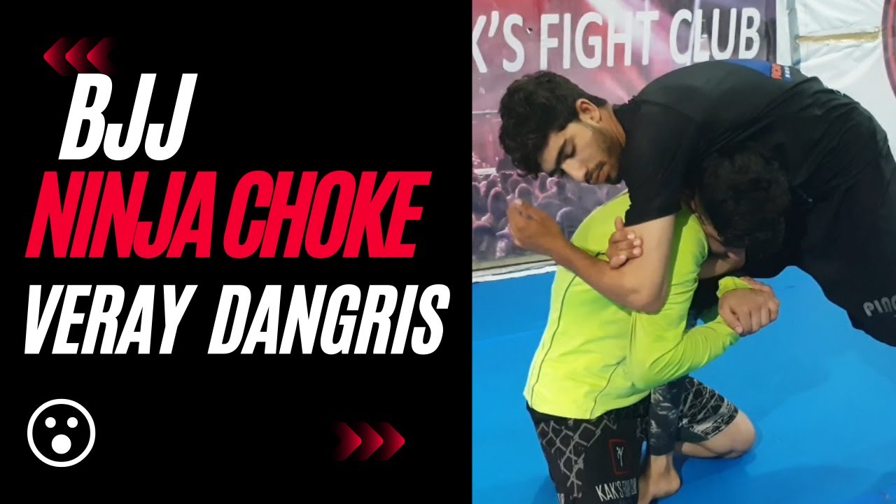 Single leg defence to Ninja Choke# bjj - YouTube