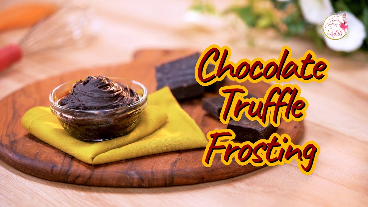 Quick Chocolate Truffle Frosting | Dutch Truffle made easy - YouTube