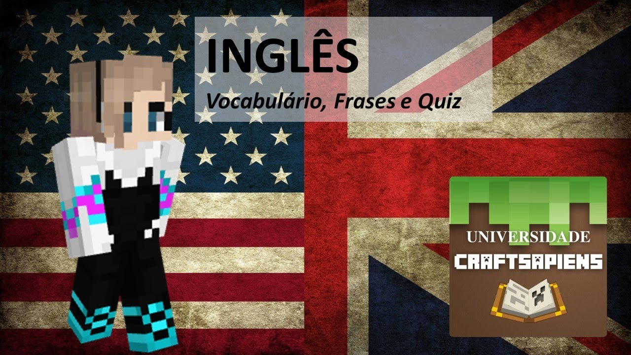 [LIVE] Aula no Minecraft - Inglês: gramática - preposições de lugar (in ...