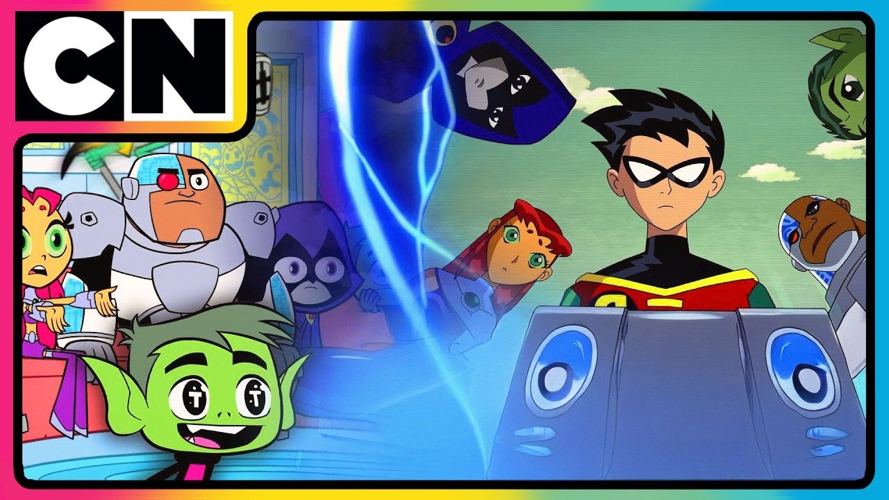 Teen Titans Go 😍| Time Travelling Titans | Cartoon for Kids 😍| @cnindia ...