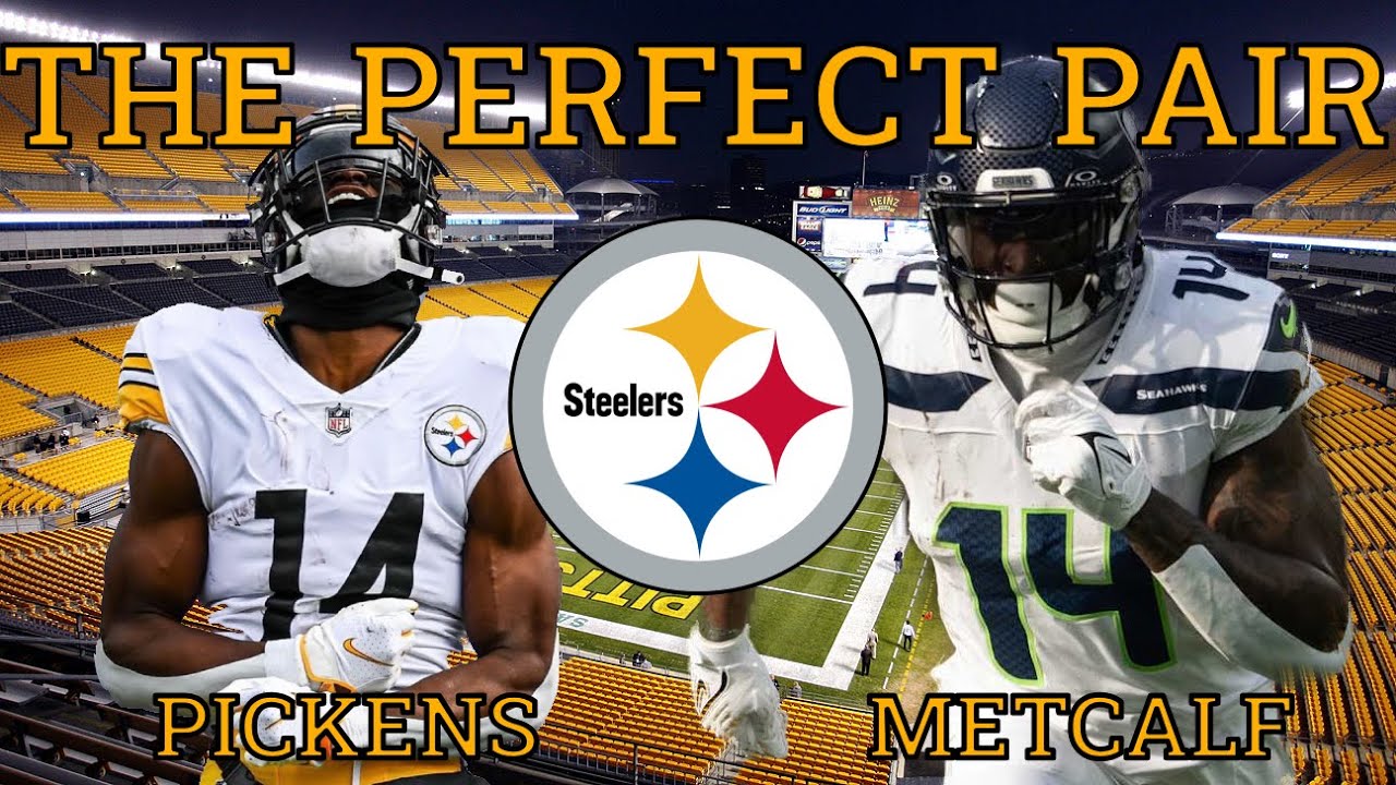 THE PERFECT PAIR -- GEORGE PICKENS & DK METCALF HIGHLIGHTS -- STEELERS ...