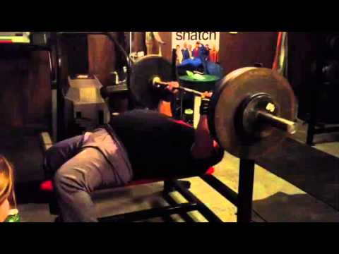 HTS week 7 Jon Whitlow Bench press - YouTube