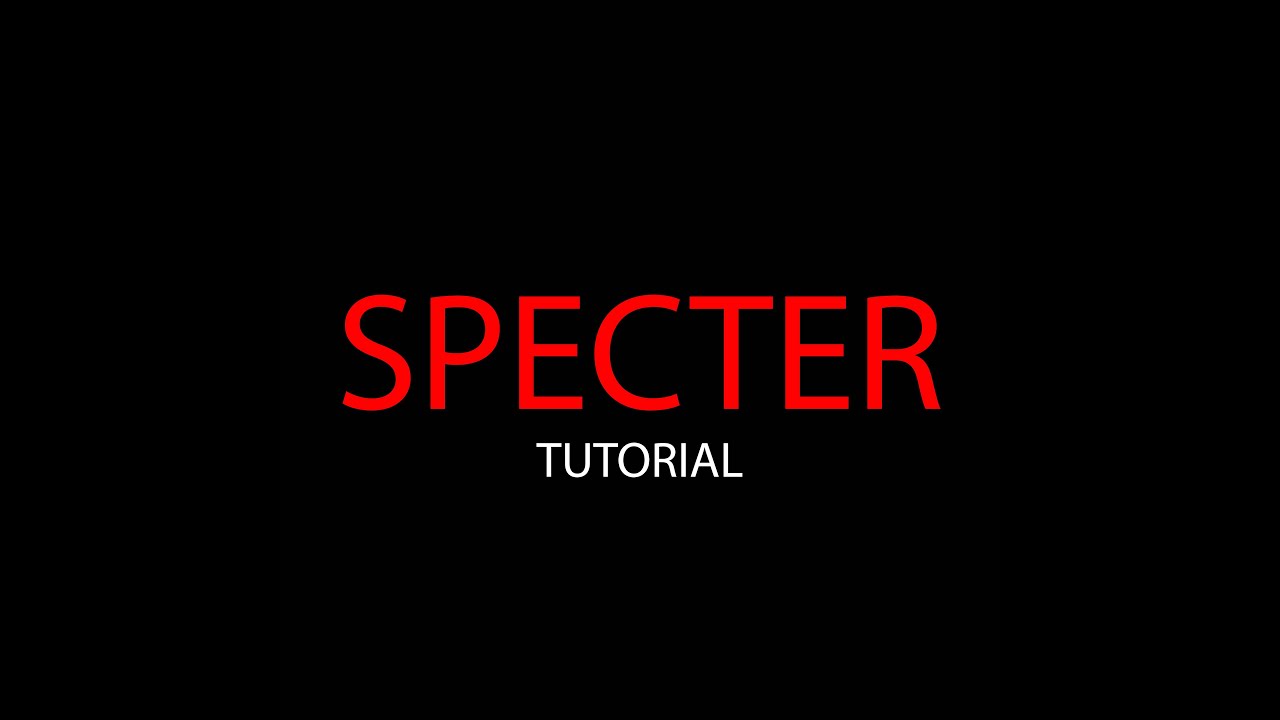 HOW TO PLAY IN SPECTOR. - YouTube