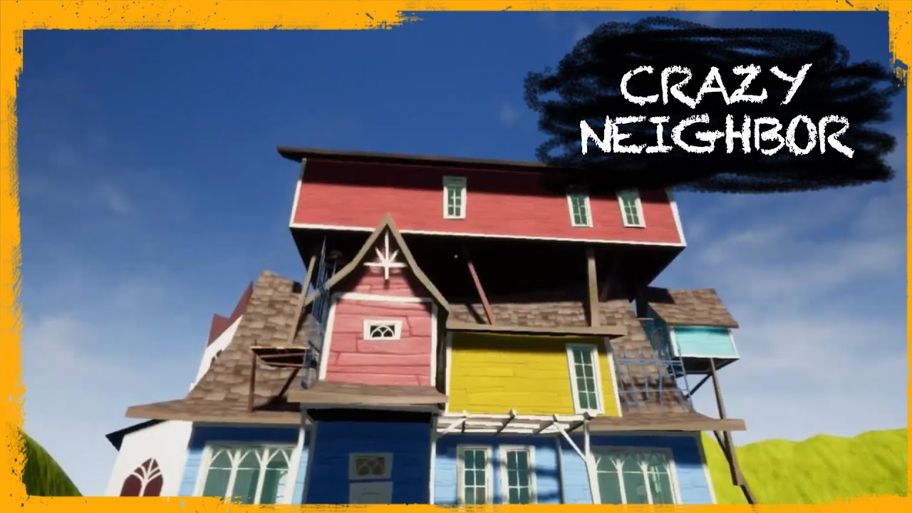 HELLO NEIGHBOR MOD KIT: CRAZY NEIGHBOR - BROKEN ROOM - YouTube