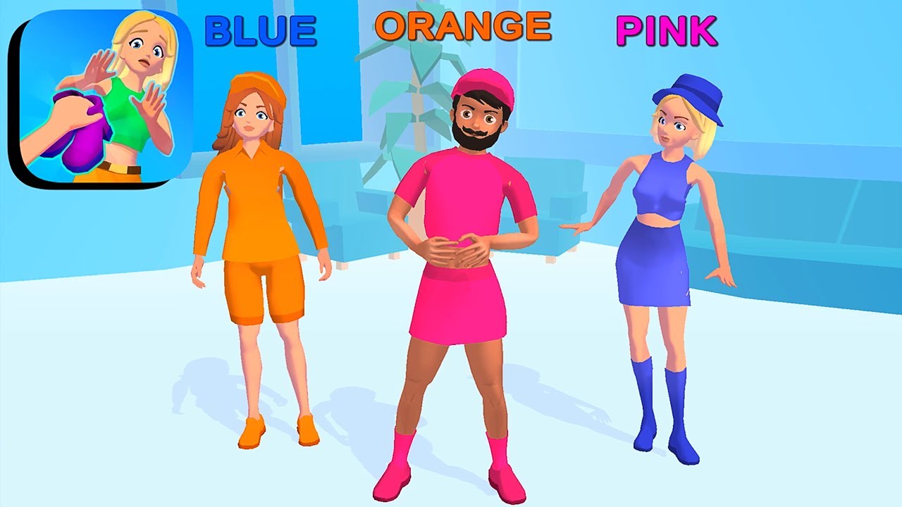 Swipe Clothes‪ - All Levels Gameplay Android,ios (Levels 1-5) - YouTube