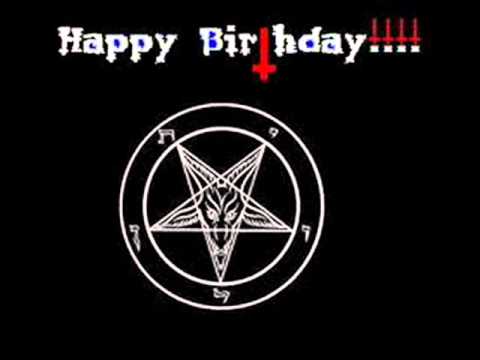Happy Birthday metal song... - YouTube