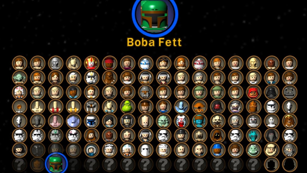 Lego Saga Star Wars Unlocked all charaters|legostarwars|gamingvideos|# ...