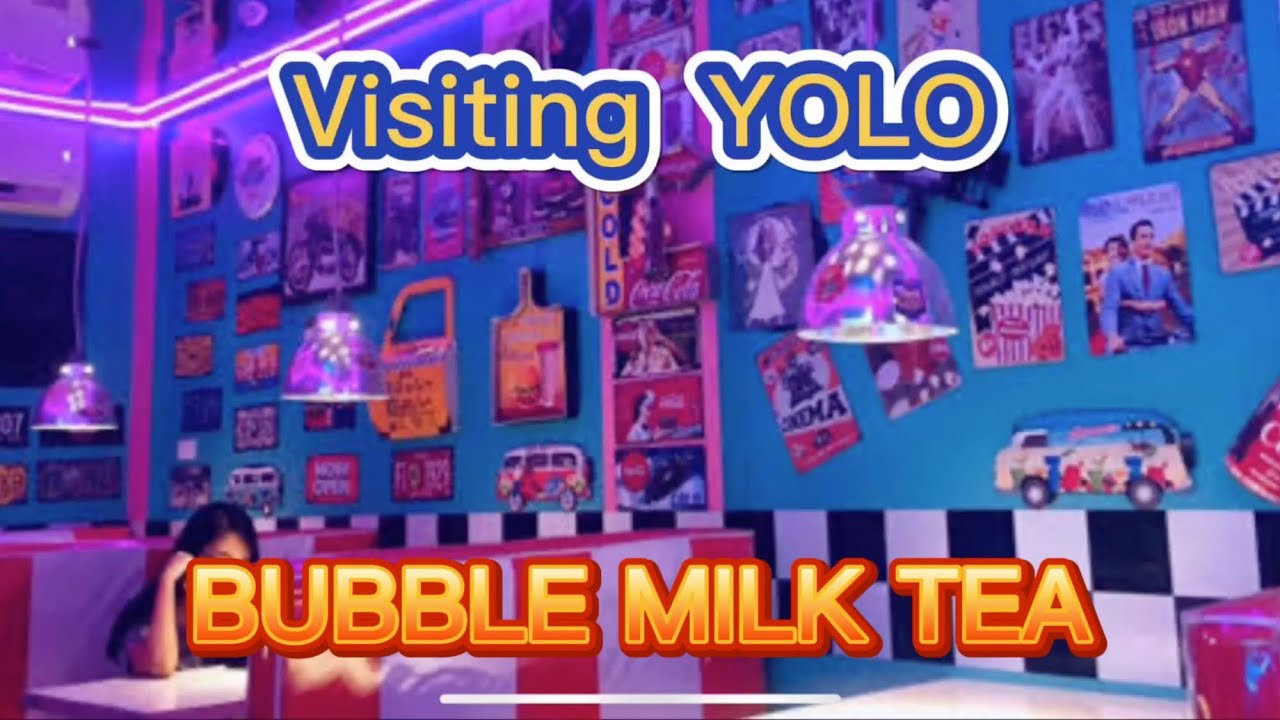 The hungry Syrian wonderer(Yolo bubble milk tea - YouTube