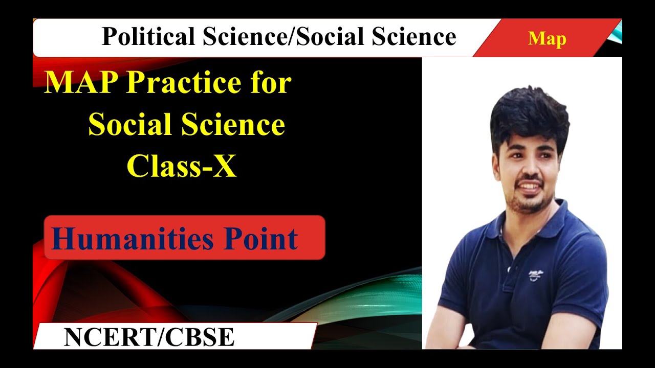 Map of India// Social Science Map class 10//CBSE - YouTube