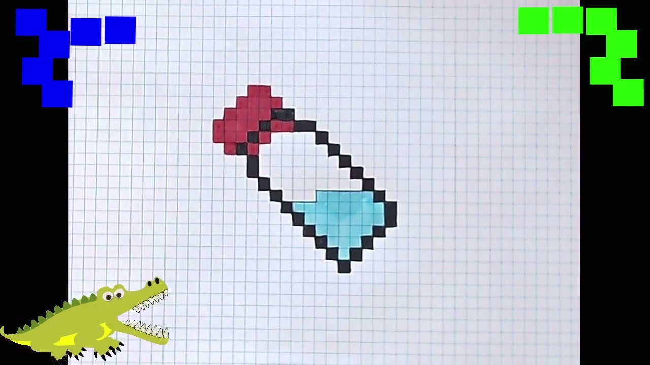 Graph Paper Drawing Pokemon