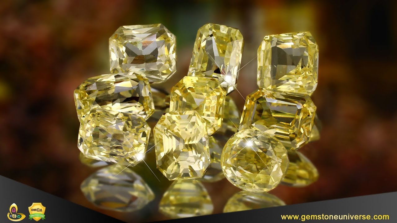Yellow Sapphire the Jyotish Gemstone of Jupiter Brihaspati Guru - YouTube