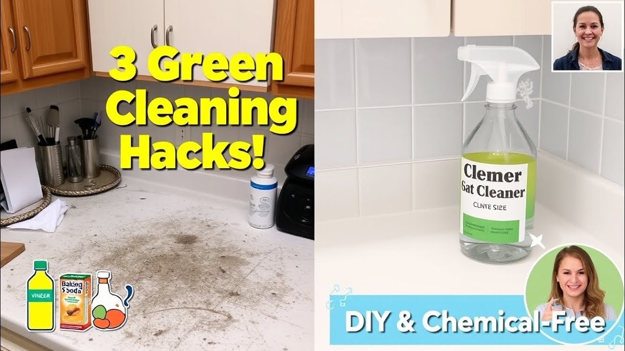3 DIY Green Cleaning Hacks You Can Make at Home! - YouTube