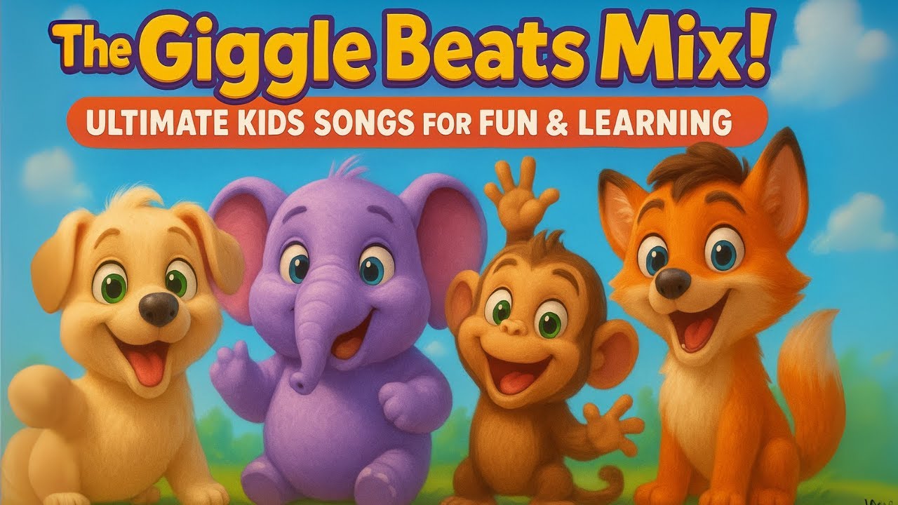 The Giggle Beats Mix! | Ultimate Kids Songs for Fun & Learning 2025 ...