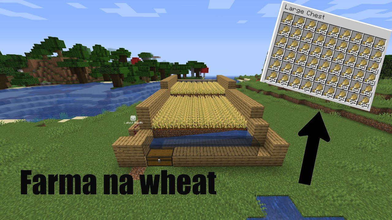AUTOMATICKÁ FARMA NA WHEAT/brambory minecraft tutorial 2. - YouTube