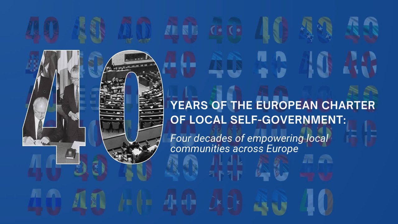 40 years of the European Charter of Local Self Government - YouTube