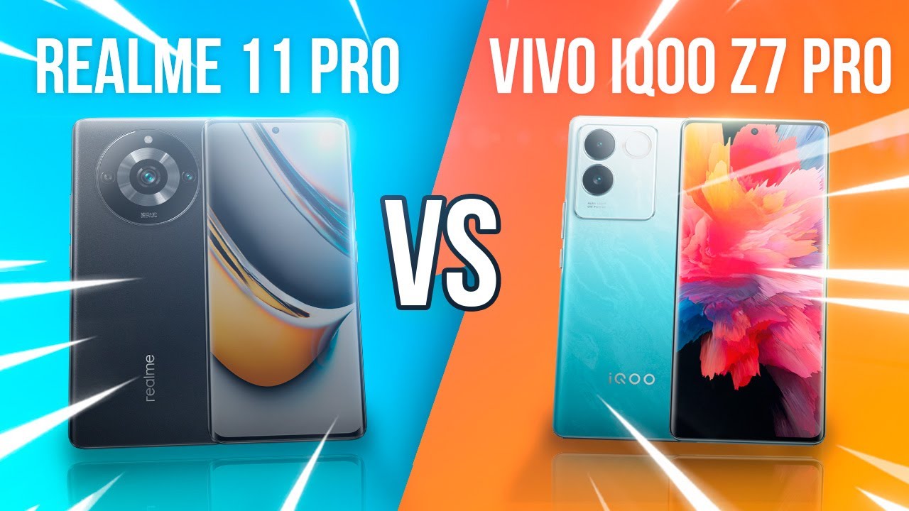 Realme 11 Pro vs iQOO Z7 Pro /🔥Comparison! - YouTube