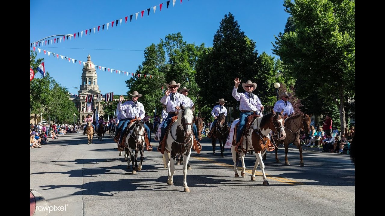 Grand Parade Cheyenne Frontier Days. - YouTube