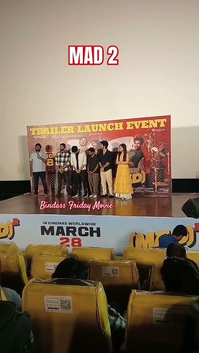 సినిమా రీటింగ్ లు నేను నామాను | MAD 2 Movie Trailer Launch Event - YouTube