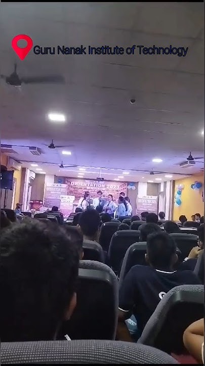 ORIENTATION DAY at College || Guru Nanak Institute of Technology #gnit #firstdayatcollege - YouTube