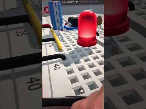 555 LED Flasher in Crumb Circuit Simulator crumbsim #shorts - YouTube