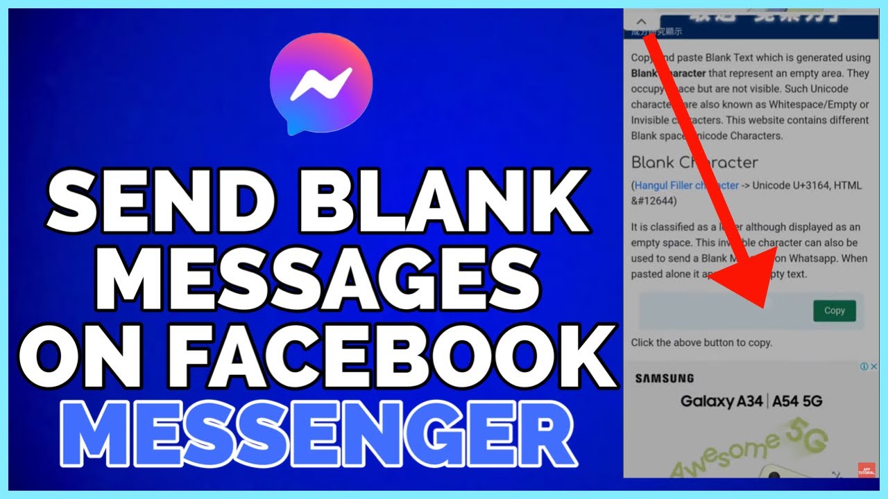 How To Send Blank Message On Messenger 2023 Full Guide YouTube How To Send Blank Message On Messenger 2023 Full Guide YouTube