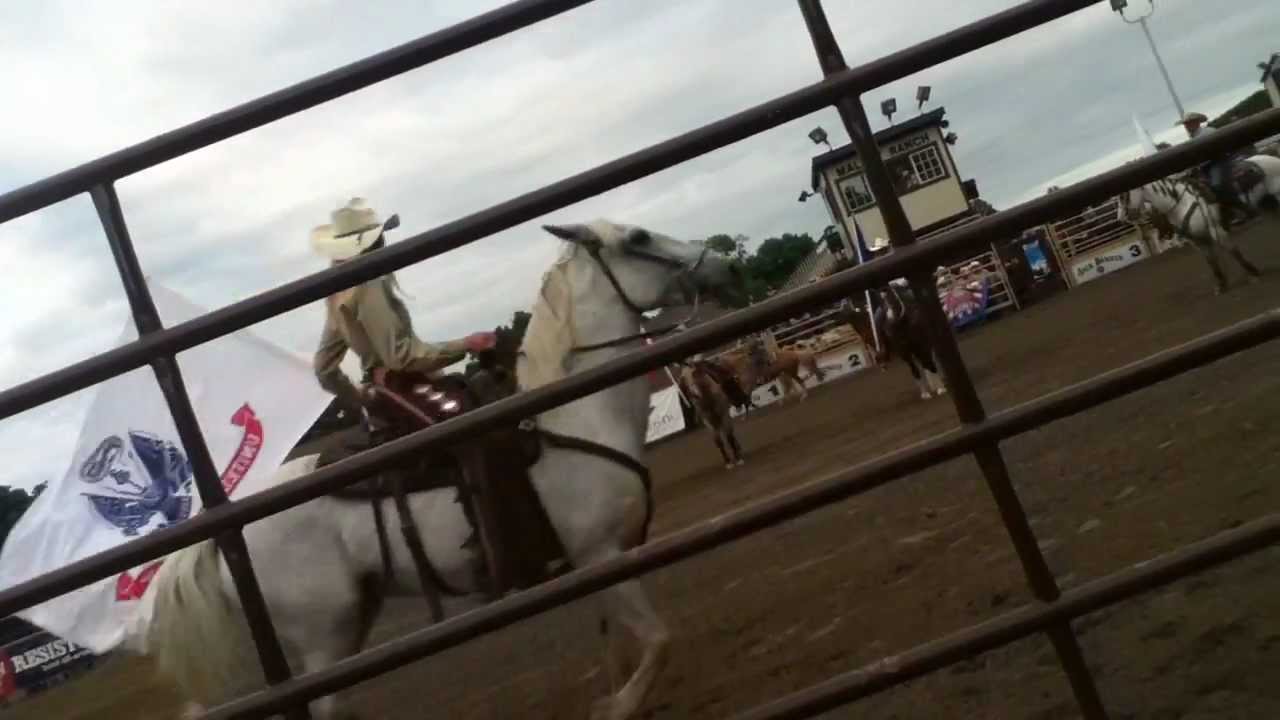 Grand entry parade of the Malibu dude ranch - YouTube