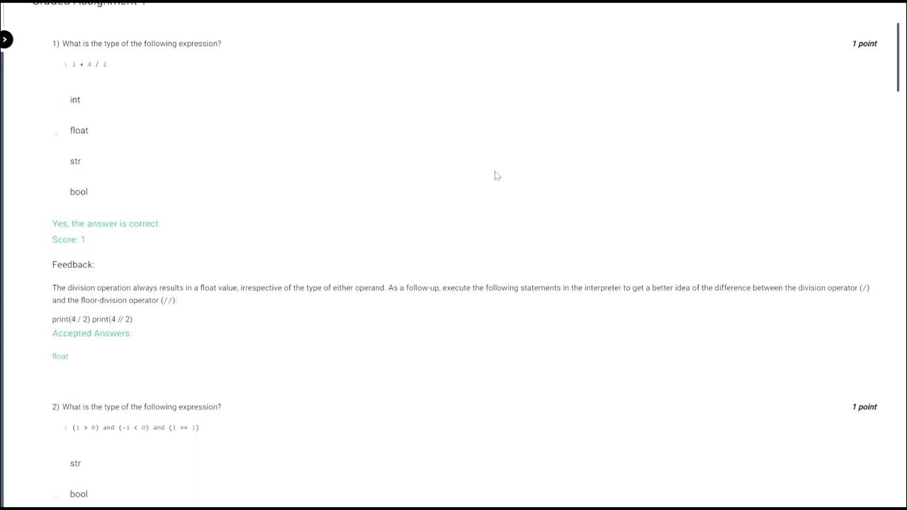 Python Week 1 Graded Assignment(IITM) - YouTube
