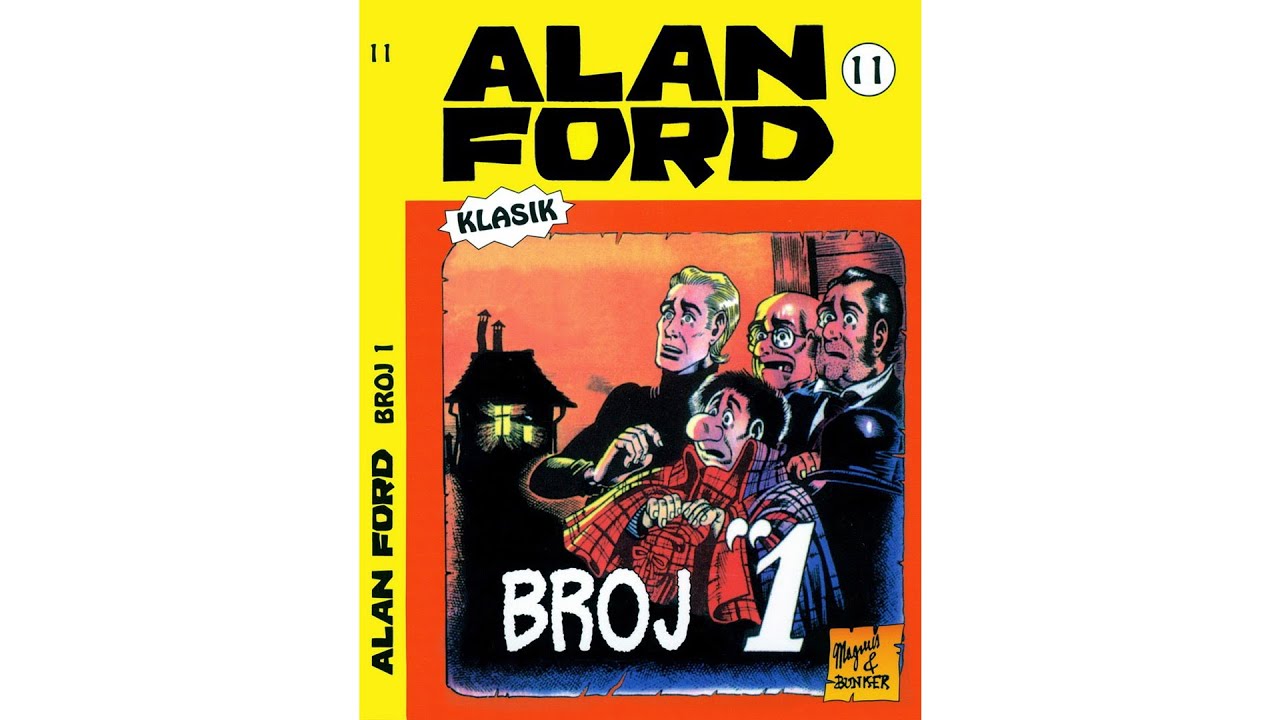 Alan Ford - 011 Broj 1 - YouTube