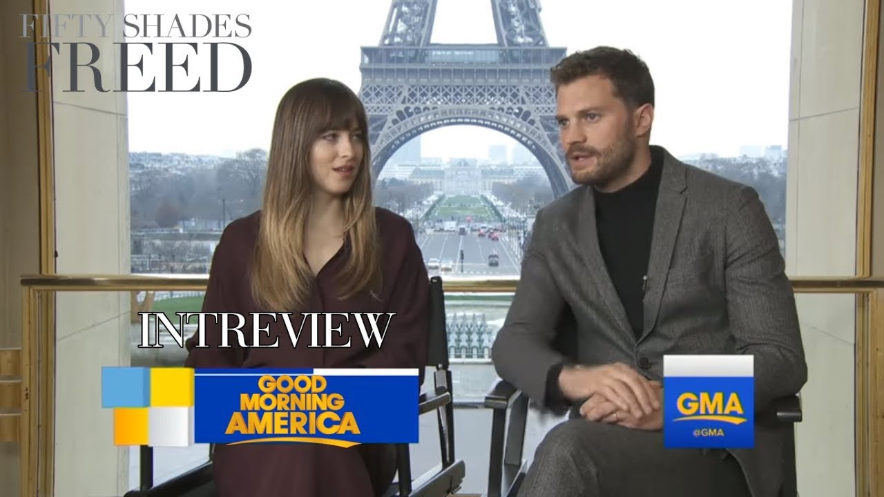 Fifty Shades Freed - Dakota Johnson & Jamie Dornan for Good Morning ...