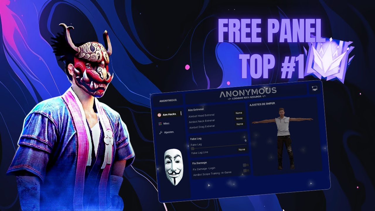 FREE PANEL PC GRATIS OB46 WALLHACK | SPEED | SNIPER LIFETIME FREE FIRE ...
