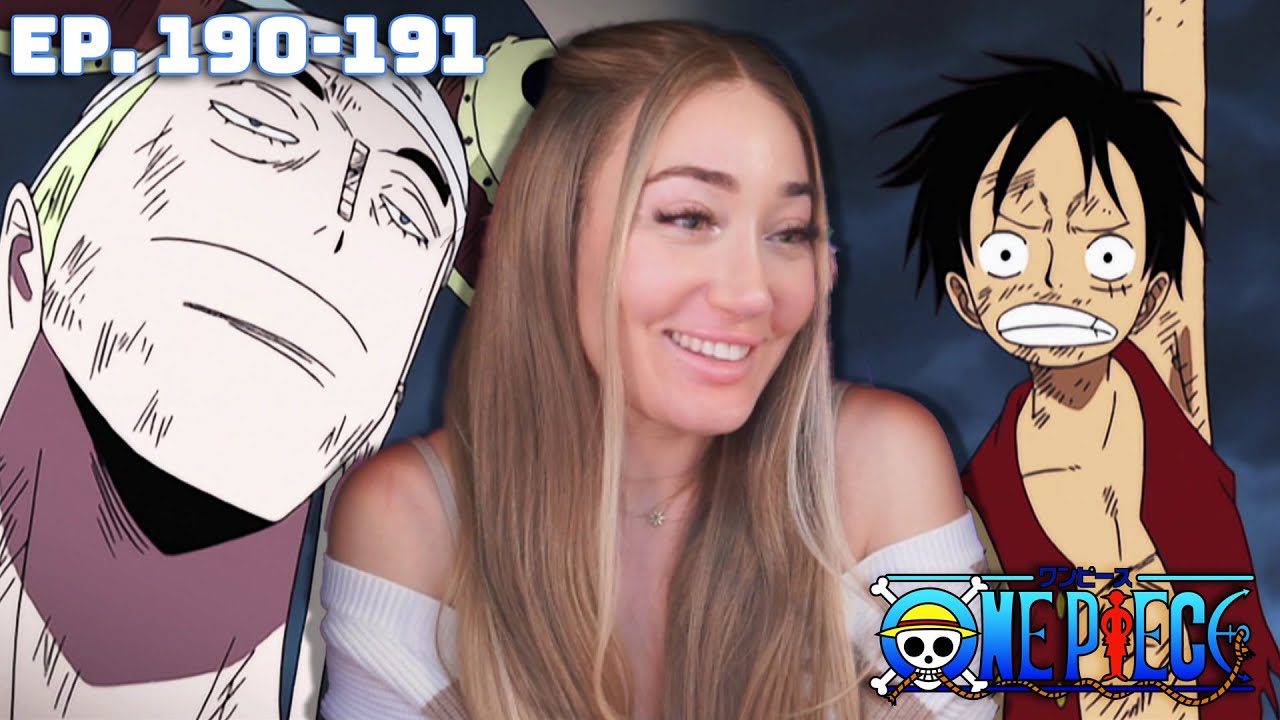 LUFFY vs ENEL!! FIRST TIME WATCHING ONE PIECE Episodes 190 & 191 ...
