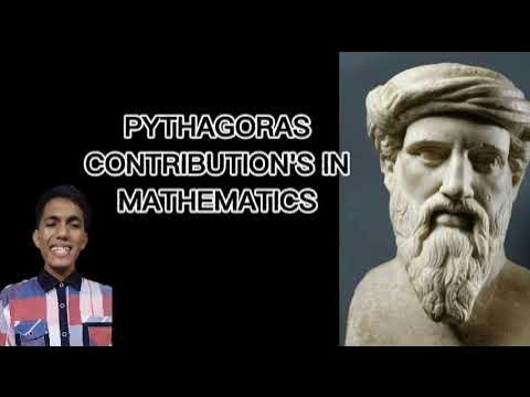 PYTHAGORAS LIFE AND CONTRIBUTION IN MATHEMATICS - YouTube