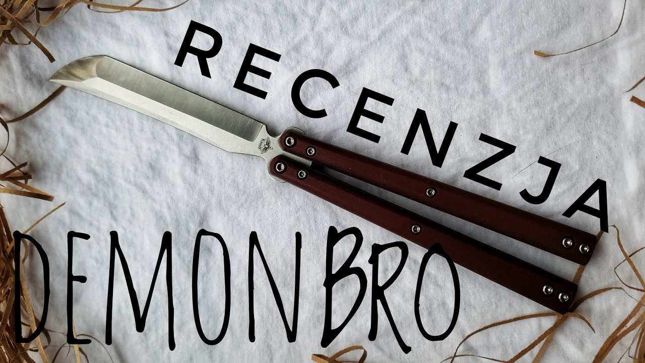 Balisong Recenzja - Demon Bro najlepszym nożem do 600 zł? - YouTube