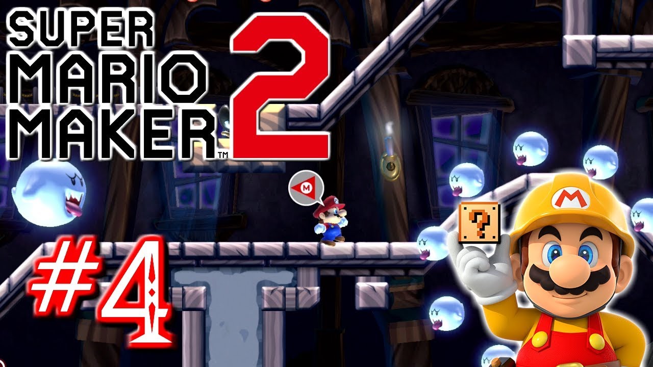 Super Mario Maker - Walkthrough Part 4 - YouTube