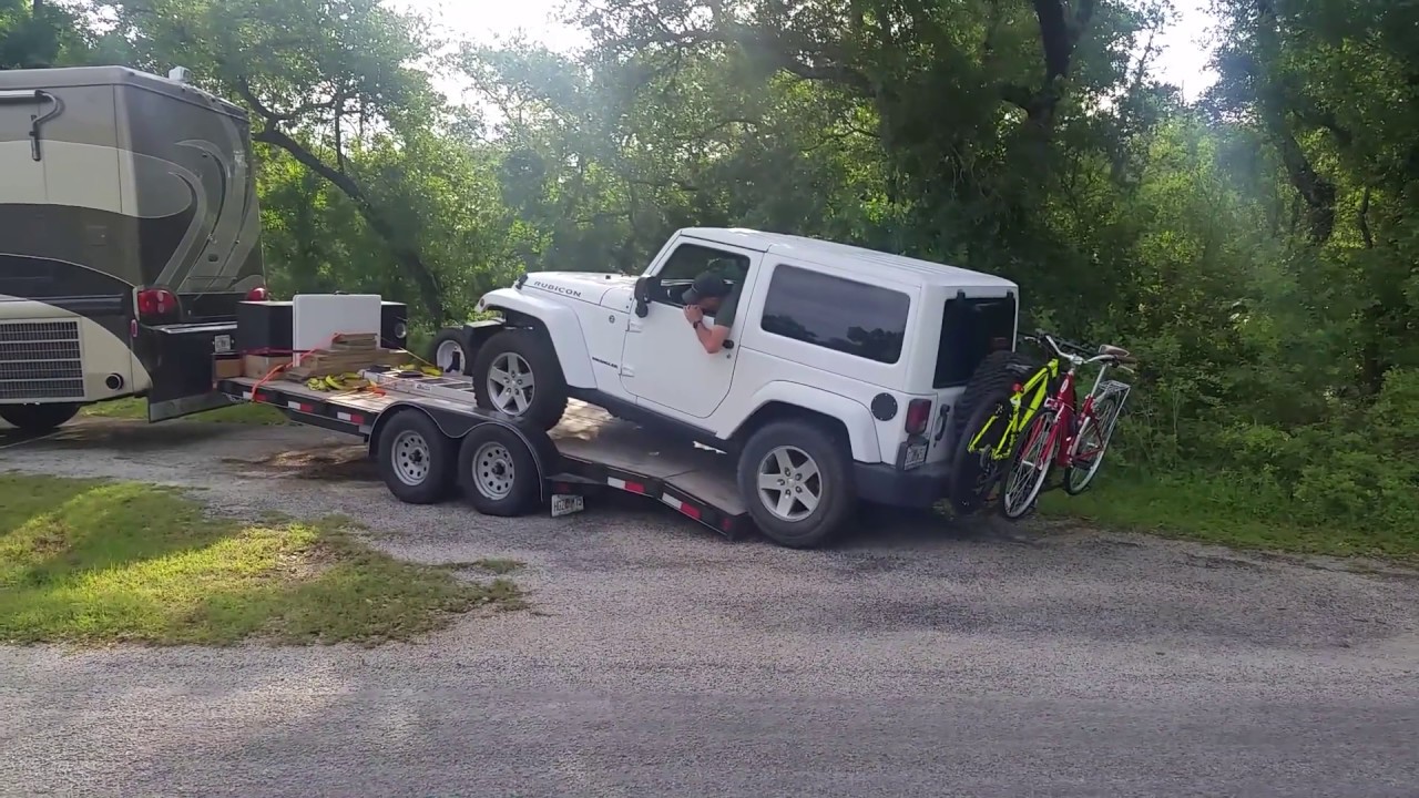 Loading the Jeep - YouTube