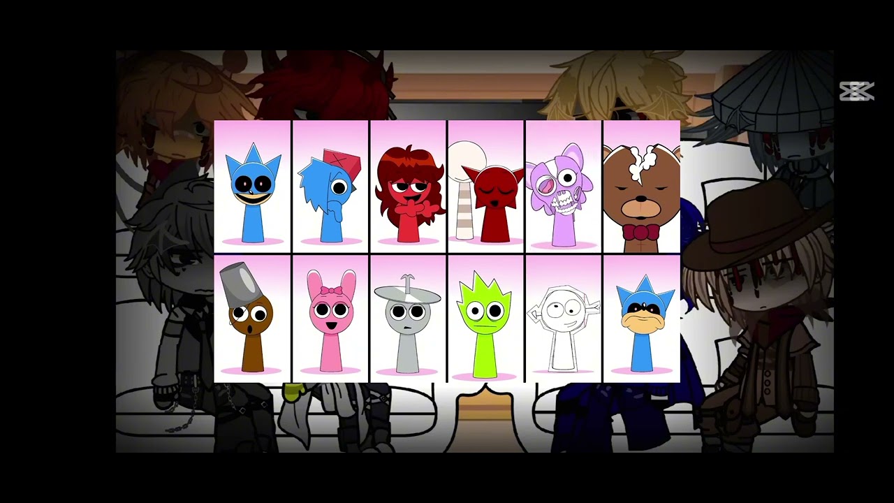 Sprunki React To.. Sprunki OC ALL Phases | Incredibox Compilation ...