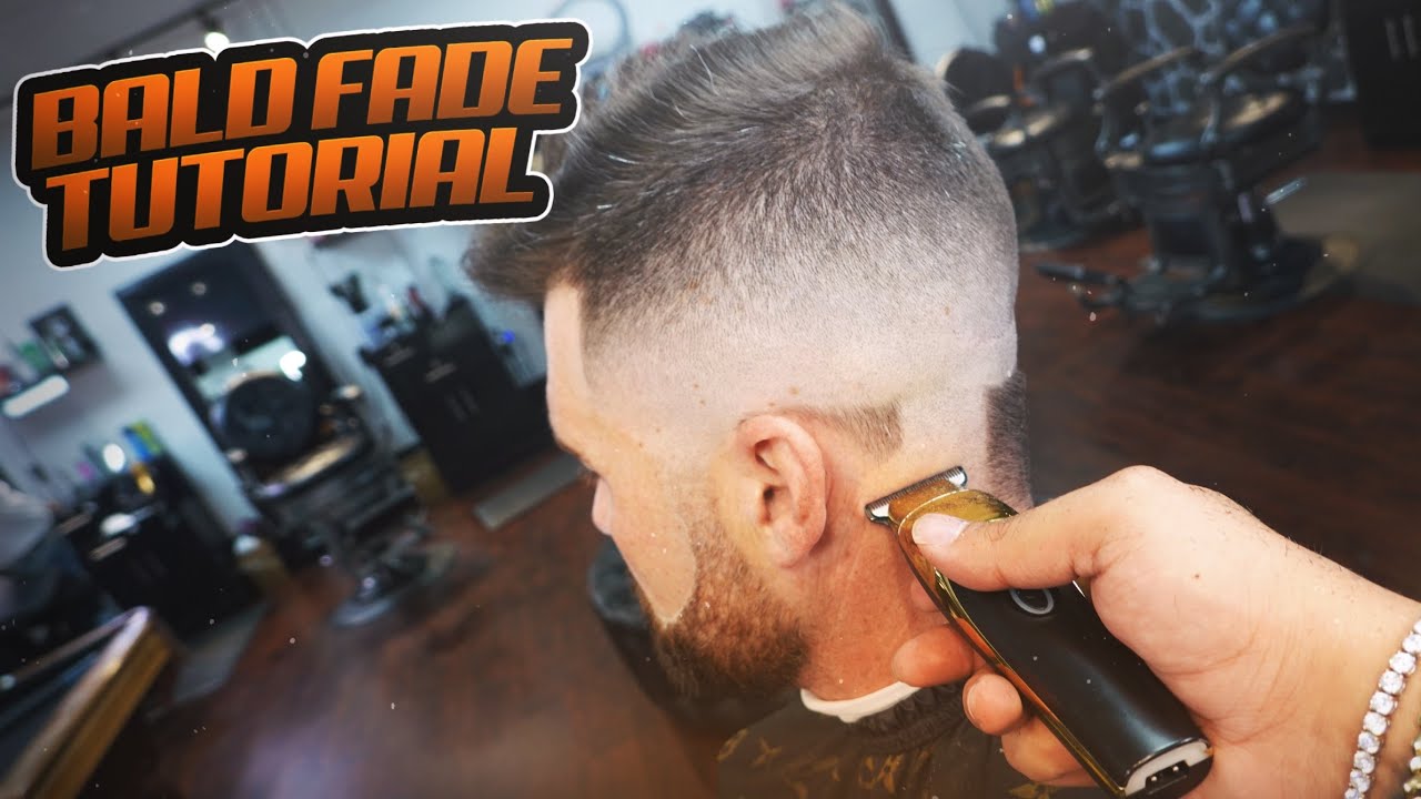 CLEAN BALD FADE | SHOP BACK OPEN!!!!! - YouTube