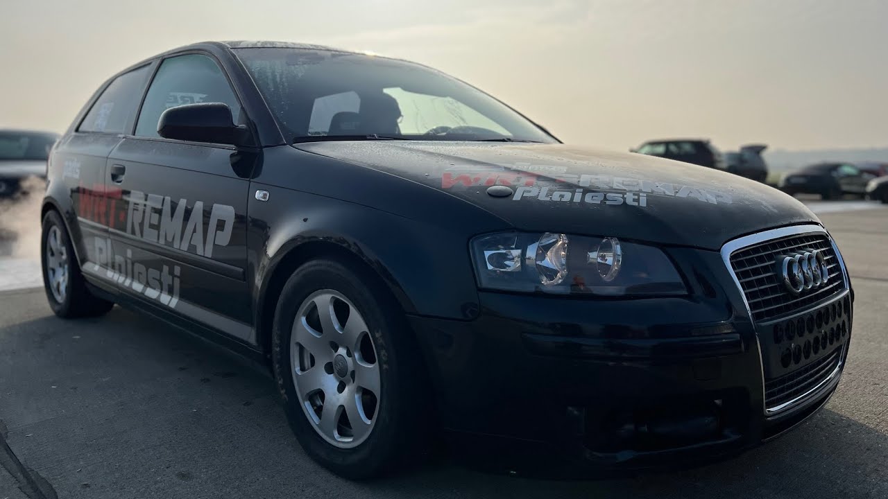 Audi A3 (8p) Quattro 3.2 vr6 Turbo DSG 9.6sec / 1.4mile Drag Racing ...