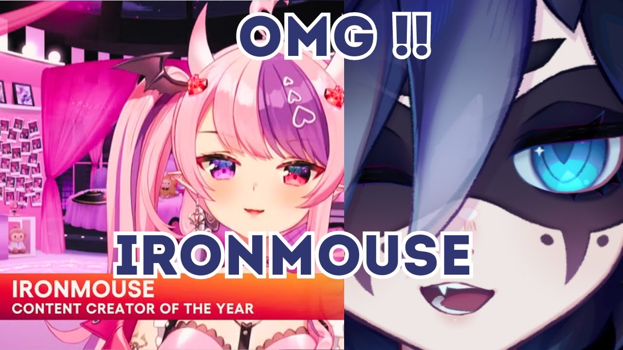 Snuffy Reaction on Ironmouse Winning Content Creator Of The Year Gamer ...